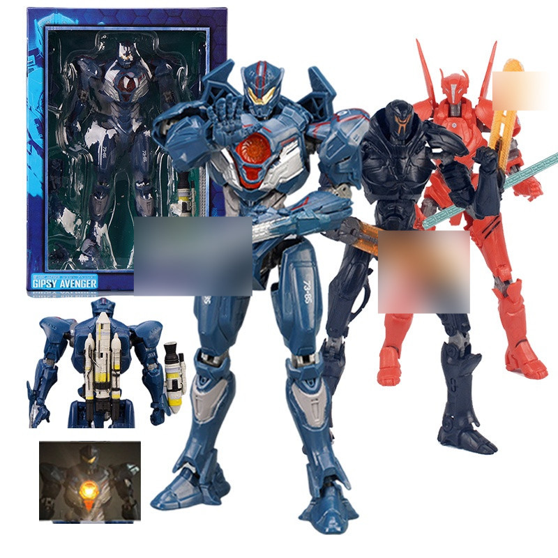 โมเดลฟิกเกอร์ Pacific Rim 2 Avenger Saber Athena Obsidian Fury Light ...