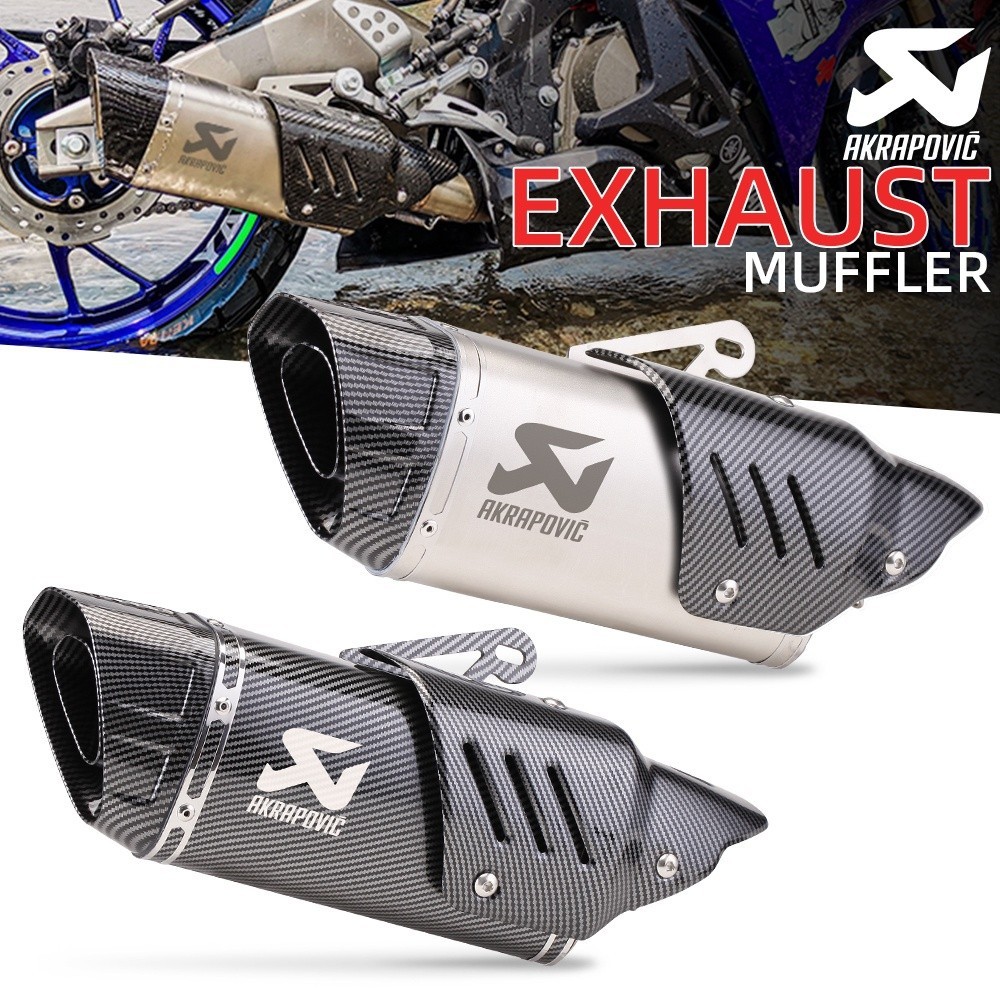 ท่อไอเสียมอเตอร์ AKRAPOVIC M1 38-51 มม. | Shopee Thailand