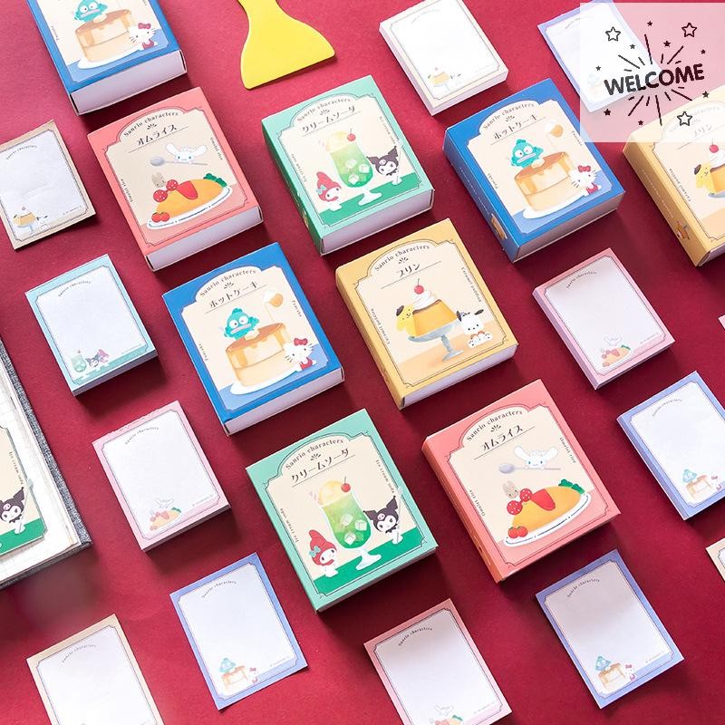 At 60Sheepts Sanrio Kuromi Melody Sticky Note Label Notepad ข้อความ ...