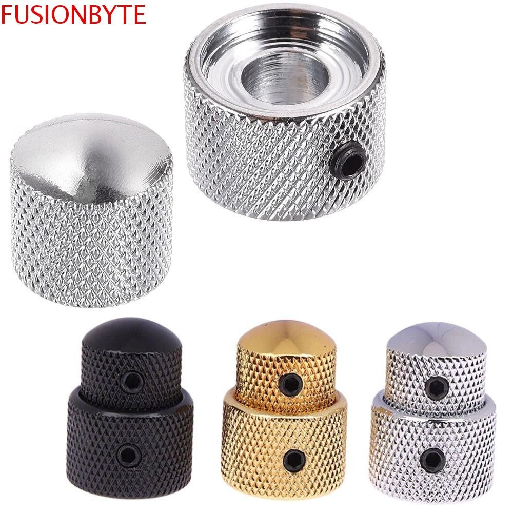 Fusionbyte 3 ชิ้น Dual Concentric Stacked ปุ่มควบคุม, Domed/แบนสองชั้น 2 ใน 1 ปริมาณปุ่มควบคุม ...