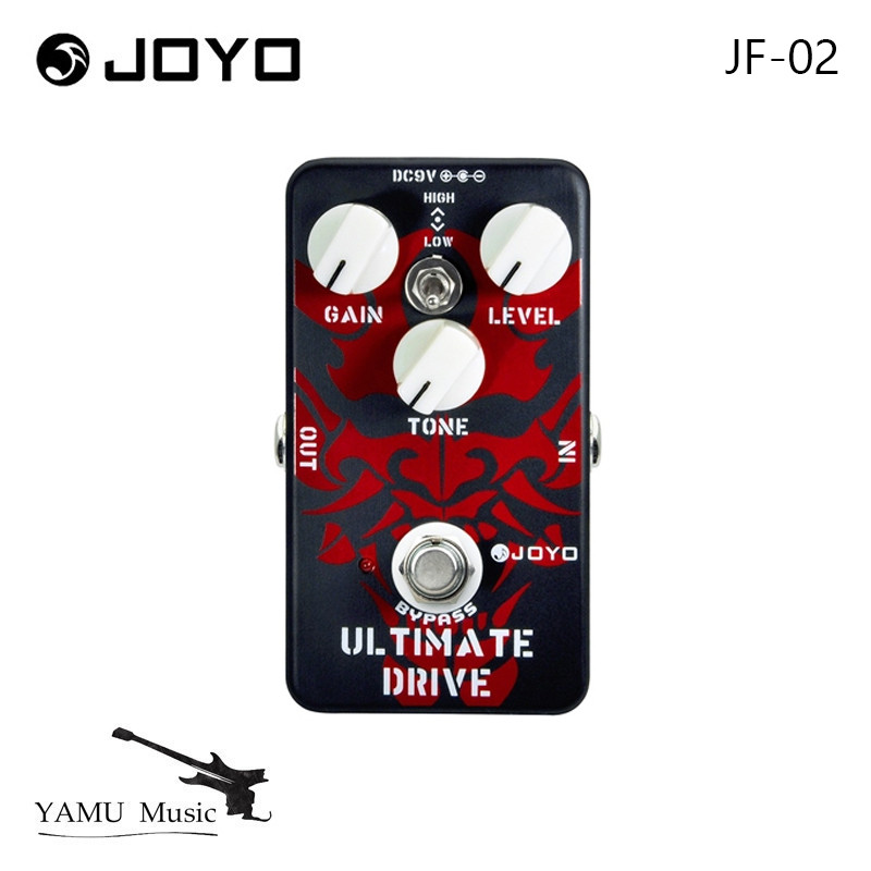 Joyo JF-02 สุดยอดไดรฟ์ Overdrive เอฟเฟกต์กีตาร์เหยียบ JF02 | Shopee ...
