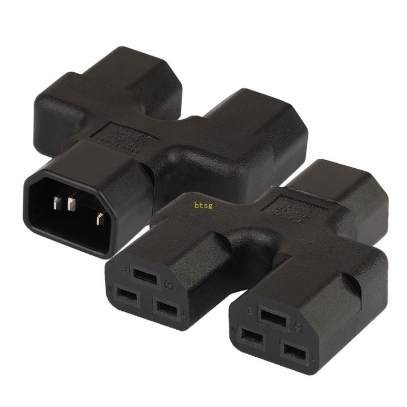 สายไฟ BT Single C14 to Dual C21 Short Power Y-type Splitter Adapter ...