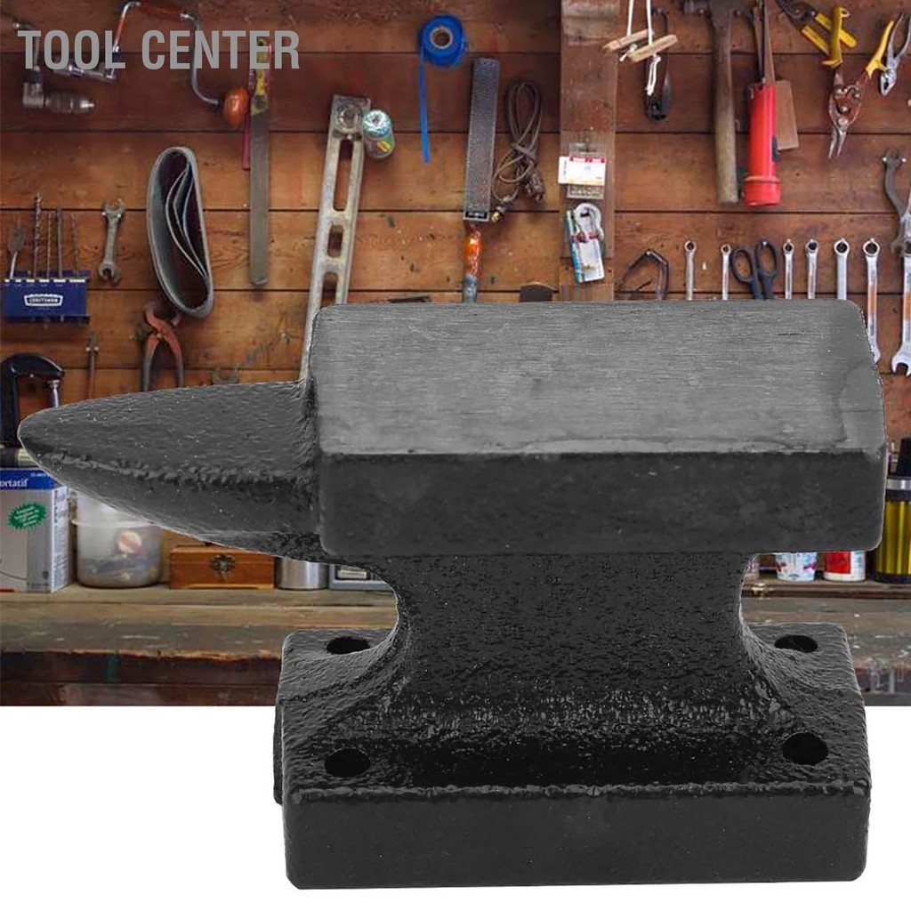 Tool Center แบบพกพาทนทานเหล็กหล่อ Anvil Blacksmith Stable Workbench (สี ...