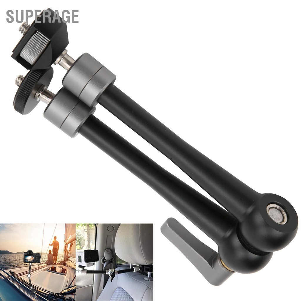 Superage 11in Magic Arm ขนาดใหญ่ Clamp สำหรับกล้อง Rig LED Video Light ...