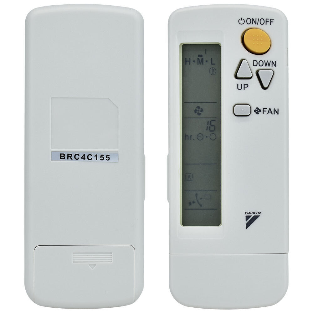 ใหม่ รีโมตควบคุมเครื่องปรับอากาศ แบบเปลี่ยน BRC4C155 สําหรับ Daikin ...