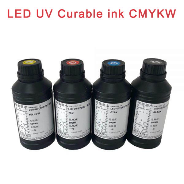 หมึก น้ำหมึก ยูวี LED UV INK HARD XP600/TX800/DX5/DX7/DX11 LED UV ...