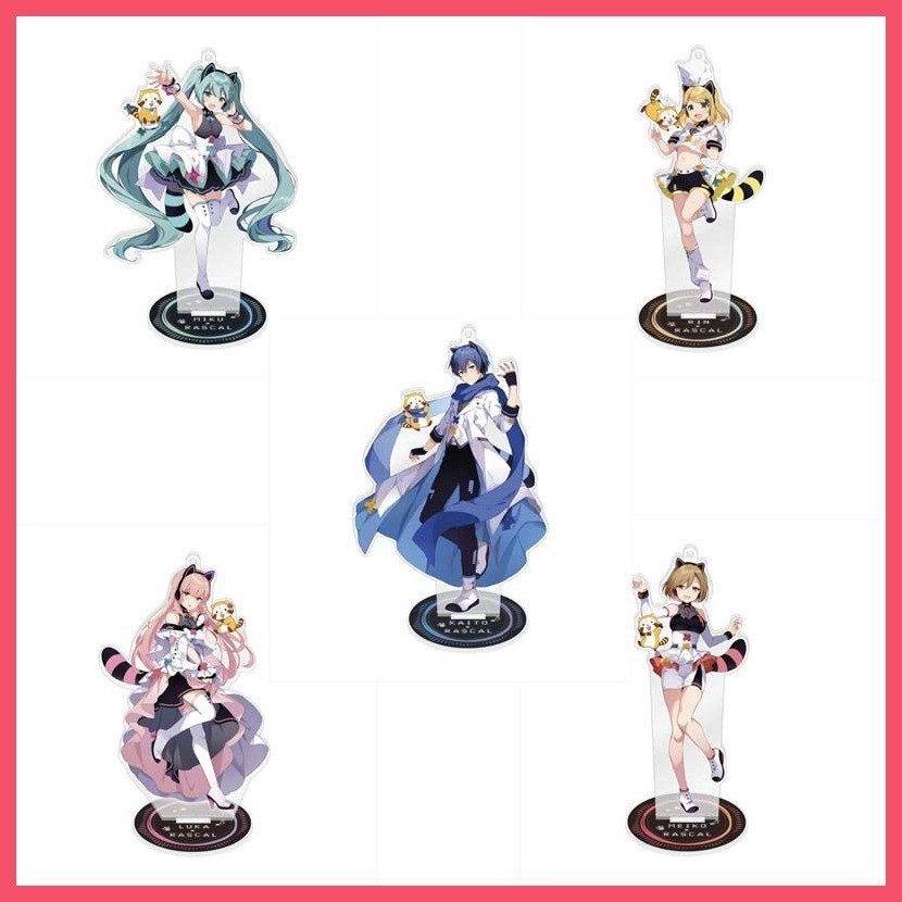 กระจกอะคริลิค ขนาดใหญ่ ลายการ์ตูนอนิเมะ Hatsune Miku Kagamine Rin ...