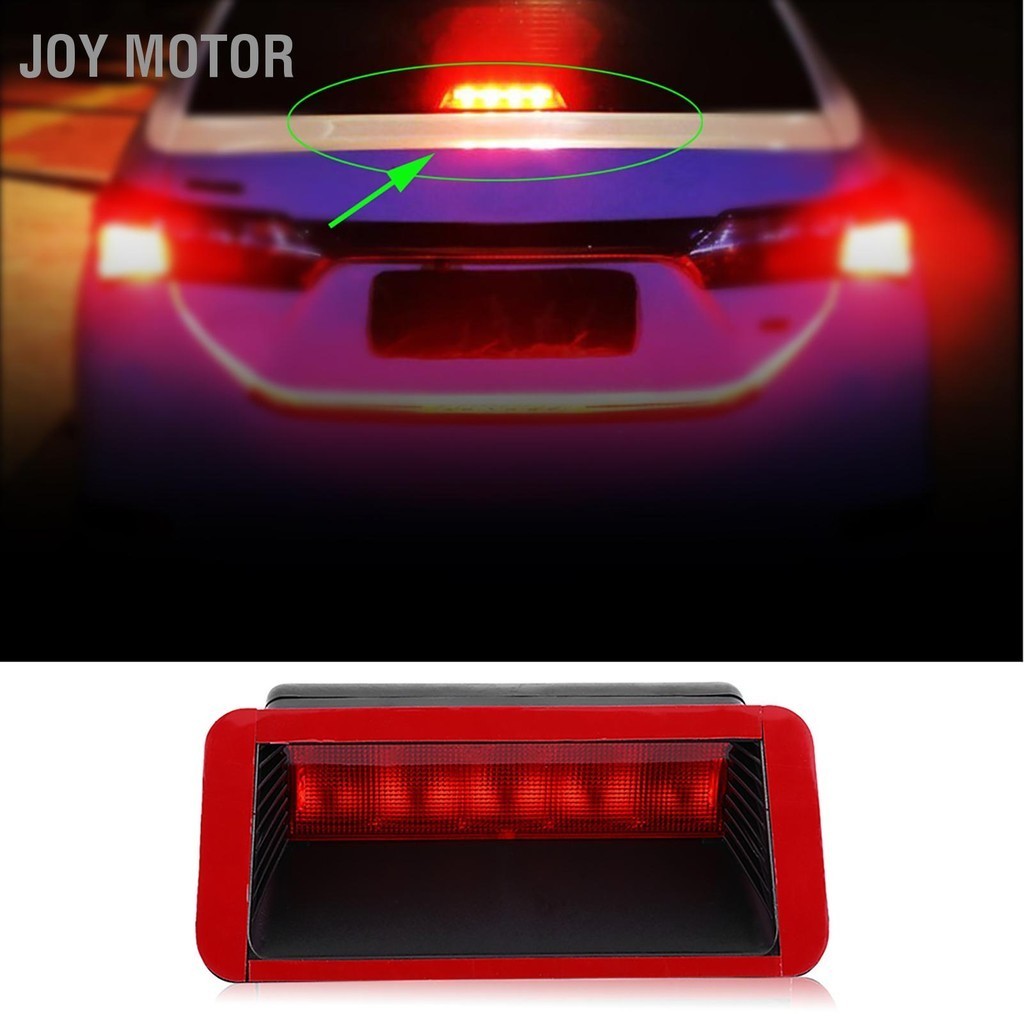 JOY Motor 5 LED 12V รถสากลติดสูงด้านหลังที่สาม 3rd เบรกหยุดไฟท้ายโคมไฟ ...