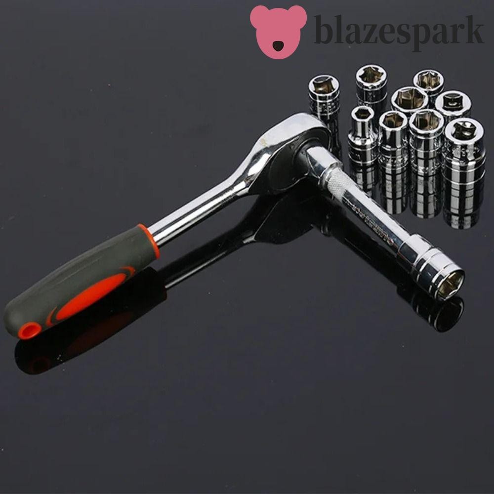 Blazespark 12 ชิ้น/เซ็ตประแจวงล้อซ็อกเก็ตชุด, 4-13 มม.Quick Release 1/4 "Drive ประแจชุด ...