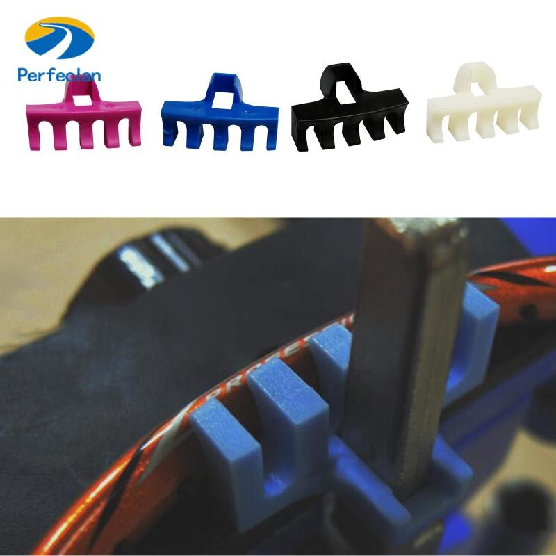 Perfeclan ไม้แบดมินตันโหลด Spreader Adpater 5 Stringing เครื่องมือสิ่งที่แนบมา String Machine ...