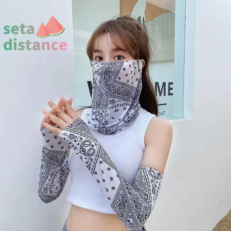 [Setad] หน้ากากผู้ชายผู้หญิงแขวนหูหน้ากากใบหน้า UVMask Full Face Neck ...