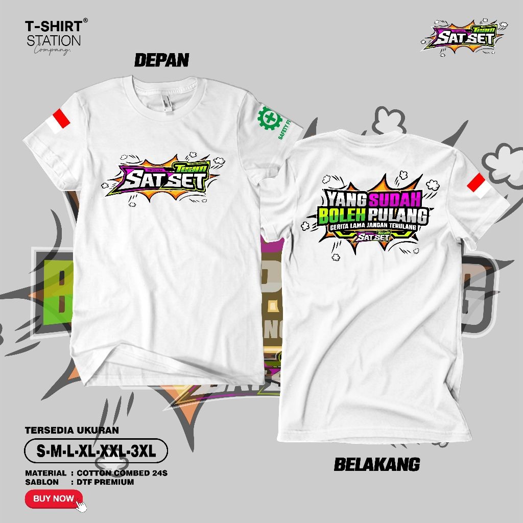 Team sat set vol2 เสื้อยืดพรีเมี่ยมหวี | Shopee Thailand