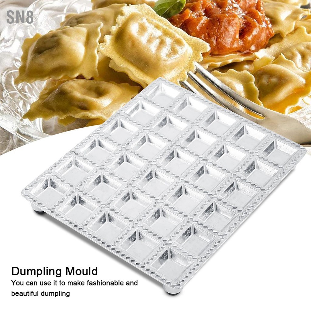 SN8 อลูมิเนียมอัลลอยด์ทนทาน Dumpling Pastry Mold Maker เครื่องมือห้อง ...