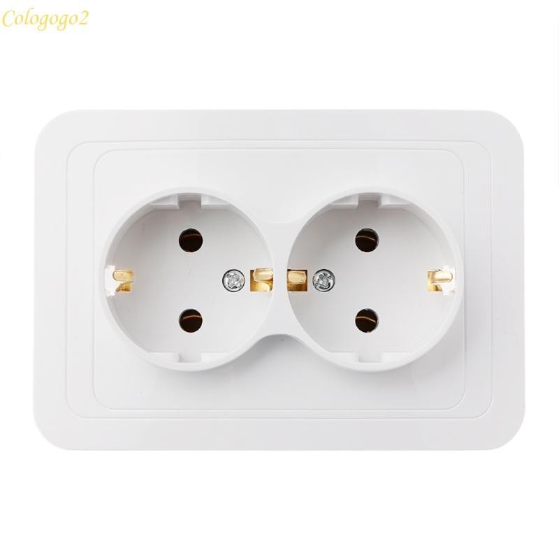 220V/16A 118x80mm EU Double Ground Plugs Household Industrial Power ...