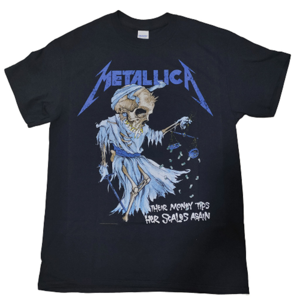 เสื้อยืดวง Metallica (DORIS)ลายยอดฮิต ในตำนาน official License 2024 ...