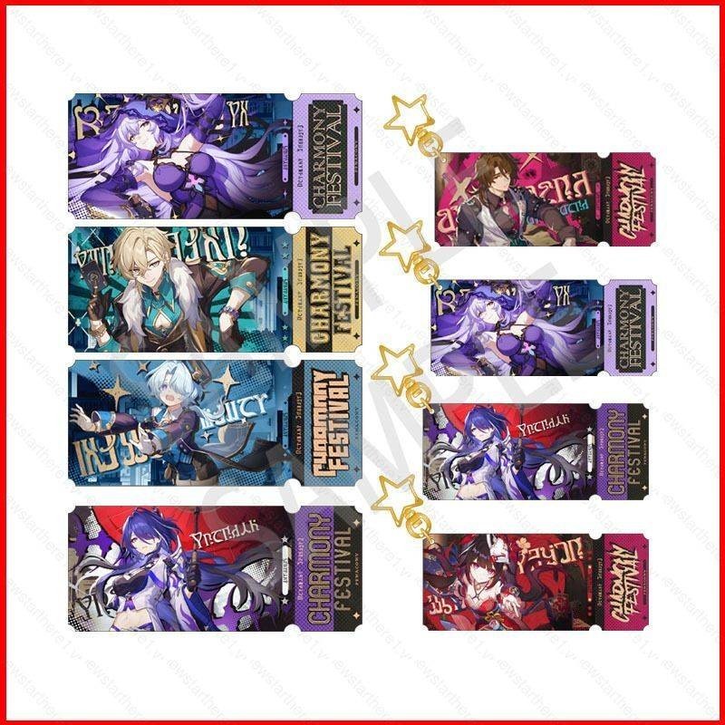 Ere1 Honkai Star Rail Black Swan Aventurine Erik Braa Misha Laminated ...
