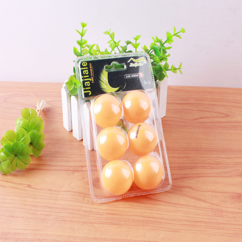 2 Yuan Store 6 Clamshell Packaging Table Tennis Balls Table Tennis Ball ...
