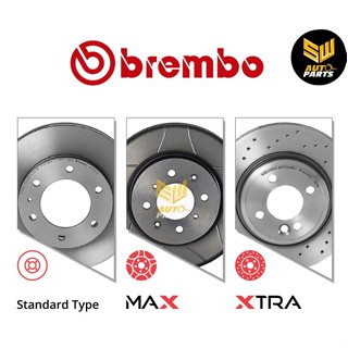 BREMBO จานเบรก หลัง BMW SERIE 7 F02 (730i 730d 740i) (HC) ปี 09-15 (09 ...