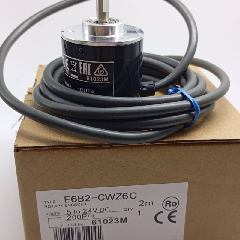 แท้ E6B2-CWZ6C 200P/R ROTARY ENCODER E6B2-CWZ6C เอ็นโค้ดเดอร์โรตารี่ 5 ...