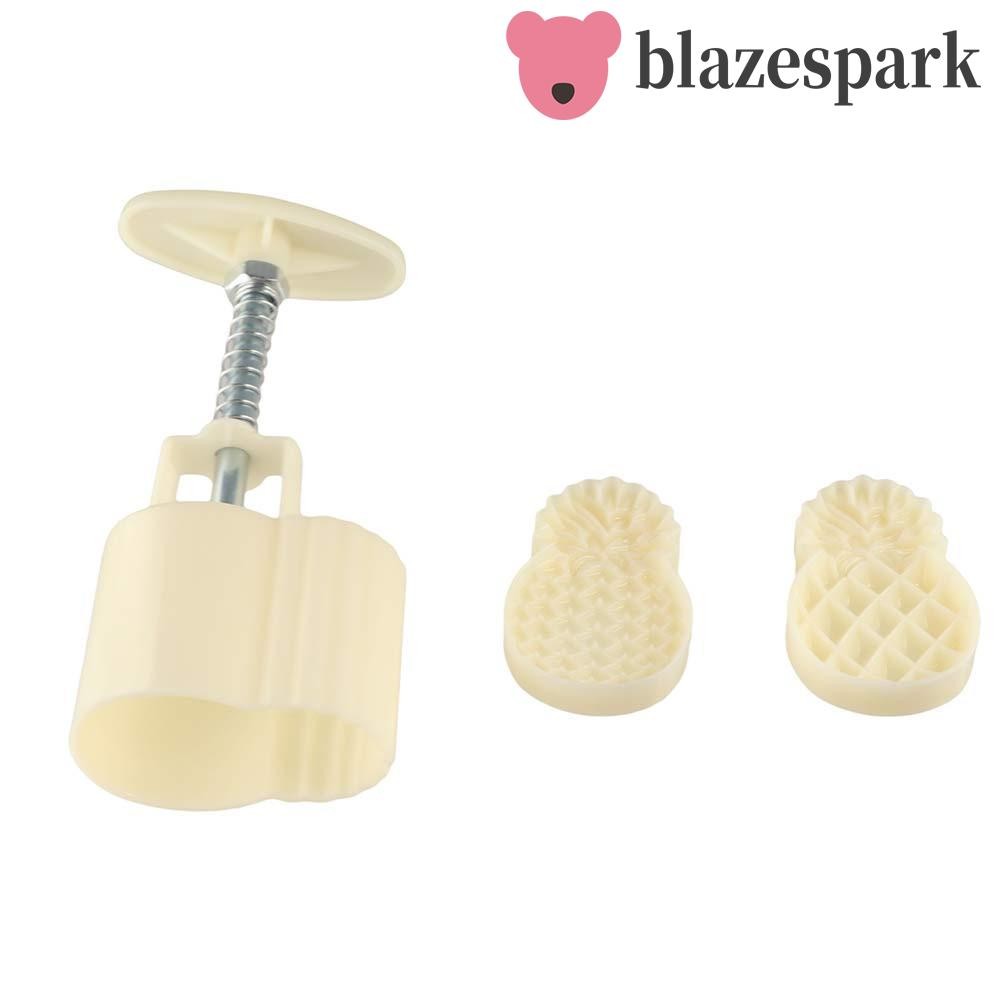 Blazespark 2 ชิ้น/เซ็ตแม่พิมพ์ขนมไหว้พระจันทร์,สตรอเบอร์รี่/สับปะรด/แมว Paw Shape 3D แม่พิมพ์ ...
