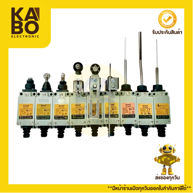 Limit Switch 5A-250VAC TZ-8104,8107,8108,8111,8112,8122,8166,8168,8169 มีสินค้าพร่อมส่งในไทย ...