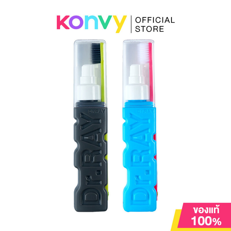 Dr.ray Travel Kit Tooth Brush 1pc + Toothpaste 90g ดร. เรย์ ยาสีฟันและ ...