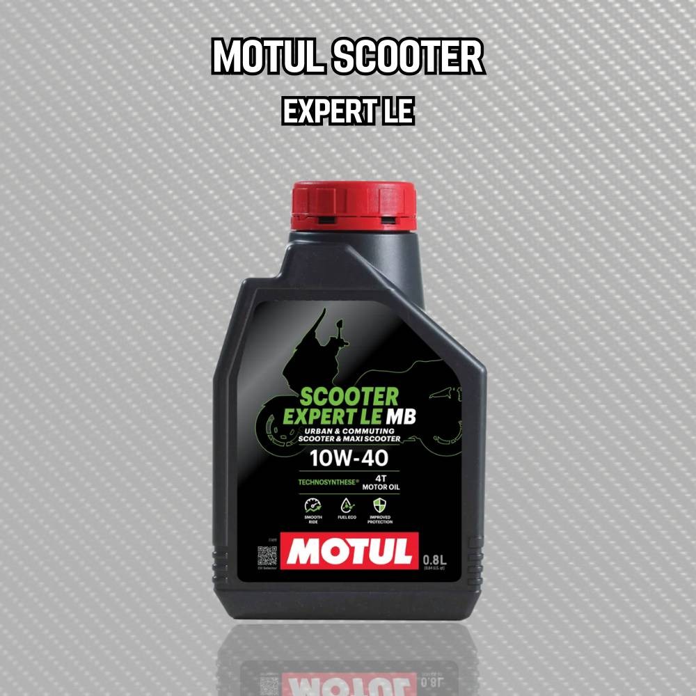 Motul Scooter Expert LE น้ำมันเครื่องกึ่งสังเคราะห์ 10W-40 (0.8 ลิตร ...