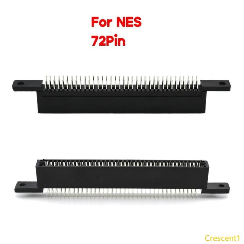 Bei 72 Pin Connector อะแดปเตอร์สําหรับ NES Clone คอนโซลเกมตลับหมึกช่อง ...