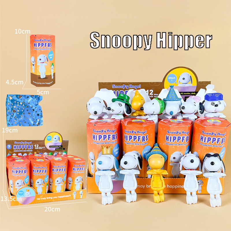 Sonny Angel Snoopy Hipper สําหรับโทรศัพท์ Mini Action Figure Snoopy ของ ...