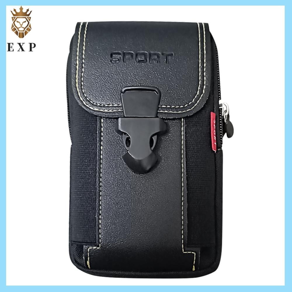 [explosion1.th] กระเป๋าคาดเอว ผ้าแคนวาส มีซิป ใส่โทรศัพท์ได้ สําหรับผู้ชาย | Shopee Thailand