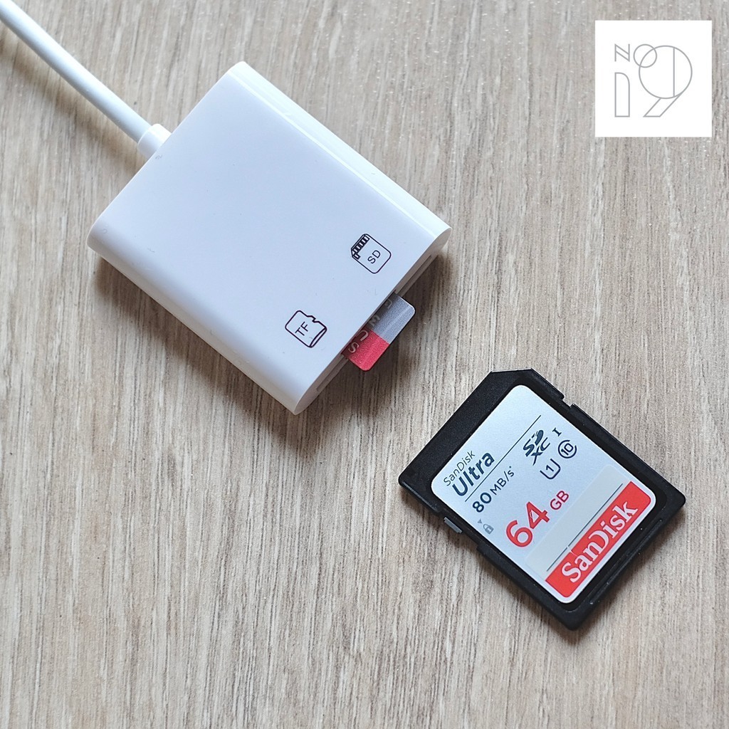 Memory Card IP / Android to SD Card Camera Reader 2 in 1 OTG SDCard photo Video USB-C Type-c USB ...