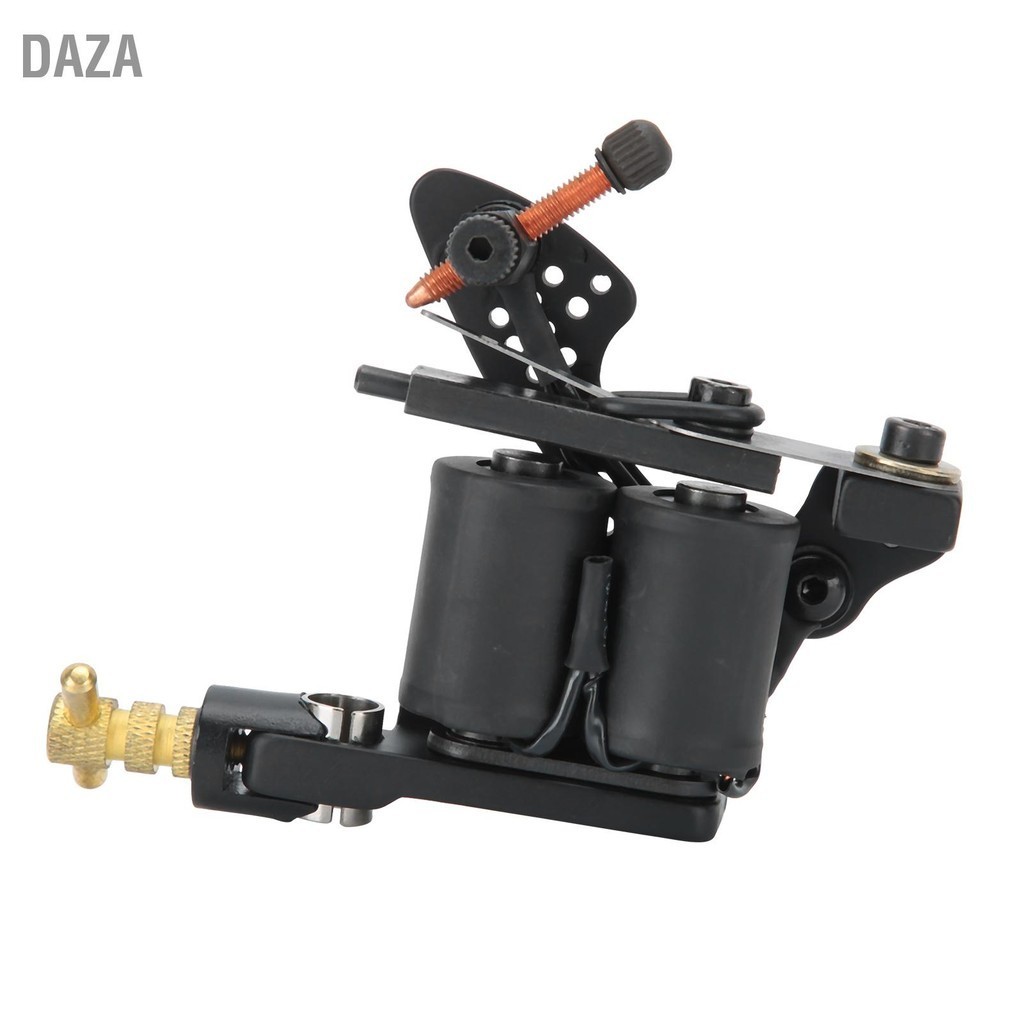 DAZA เครื่องสักคอยล์หล่อ 10 Wrap Coils Liner Shader อุปกรณ์สักสำหรับ ...
