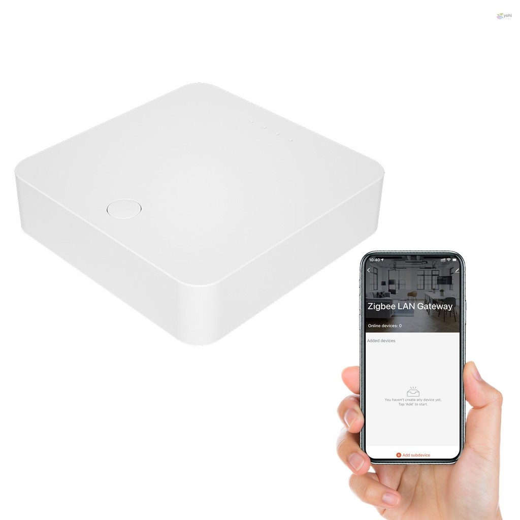 สมาร์ท ZigBee Gateway แบบมีสาย LAN Gateway บ้านอัจฉริยะ ZigBee Central ...