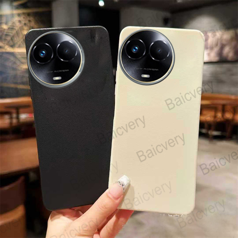 สําหรับ OPPO Realme 11X RMX3785 11 5G RMX3780 หนังสีทึบฝาหลัง | Shopee ...