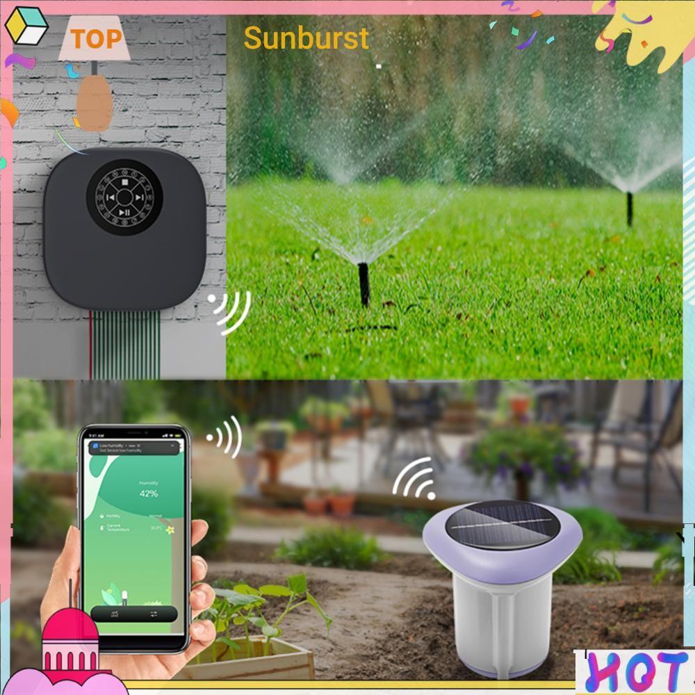Smart Zigbee Solar Soil Sensor เครื่องทดสอบดินไร้สาย เครื่องวัดความชื้น ...