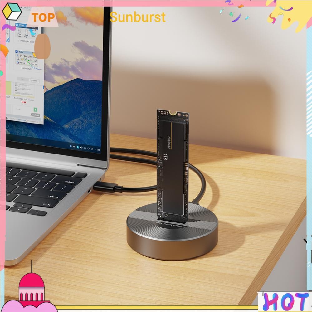 Ssd Reader SSD เป็น USB C Docking Station สําหรับ M.2 NVME 22110 2280 ...