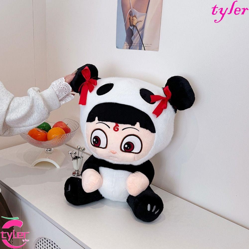 Tyler Nezha Panda ของเล่นตุ๊กตา,แอนิเมชั่นจีน PP Cotton Nezha2 ตุ๊กตา ...