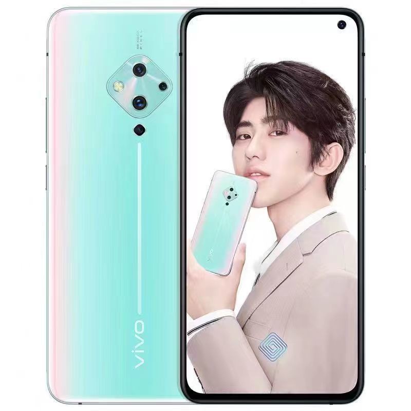 จัดส่งในวันเดียวกัน โทรศัพท์มือสอง Vivo S5 เครือข่ายสมบูรณ์ กล้องอัจฉริยะ Beauty X21 โทรศัพท์เกม ...