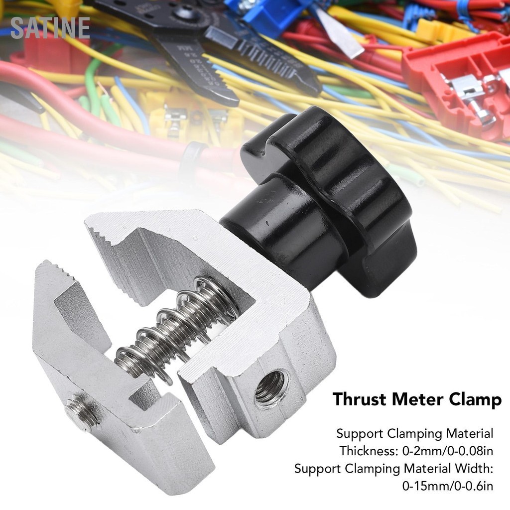 SaTine 500N Thrust Meter Clamp เหล็กโลหะผสมนิกเกิลความแข็งสูง Push Pull ...