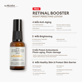 The Skinlist Retinal Booster Night Perfecting Lotion ( Retinaldehyde ...