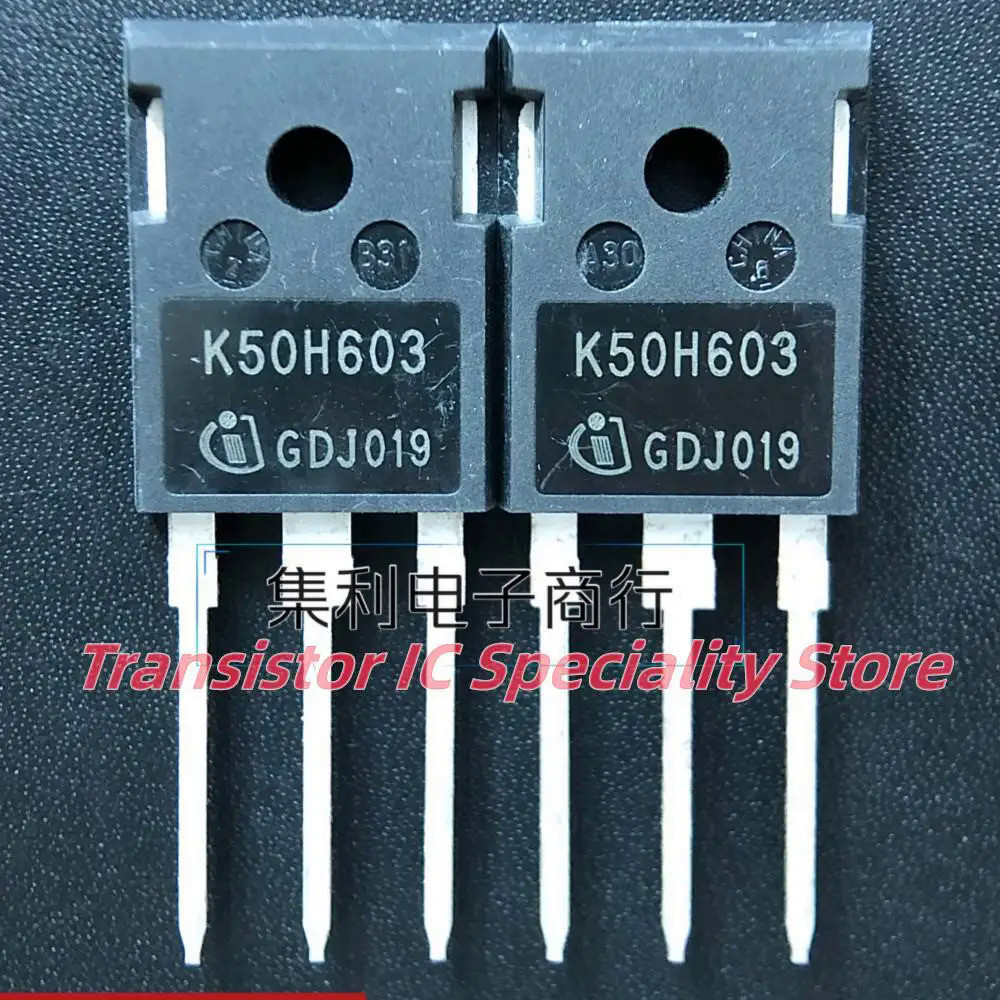 ชิ้นส่วนอิเล็กทรอนิกส์ IKW50N60H3 K50H603 IGBT 50A650V นําเข้า คุณภาพดี ...