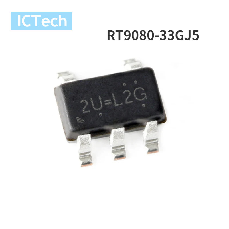 ไอซี RT9080-33GJ5 SOT23-5 RT9080 2U LDO 600mA ใหม่ ของแท้ 20 10 5 ชิ้น | Shopee Thailand