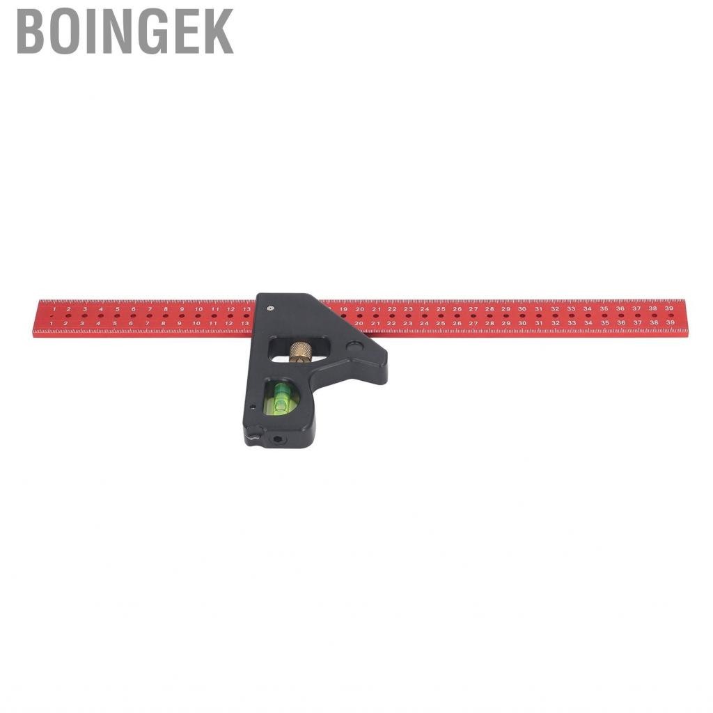 Boingek Metal Measuring Ruler 40cm Measurement Range Adjustable Sliding ...