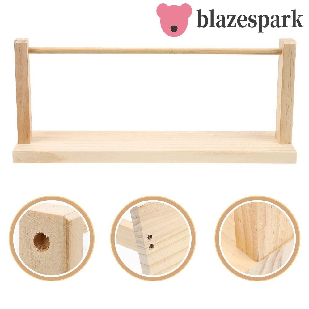 Blazespark ที่ใส่ริบบิ้น, ไม้ 1/2/3 ชั้นริบบิ้นจัดเก็บ Rack, มัลติฟังก์ชั่นทนทานจอแสดงผลตั้งโต๊ะ ...