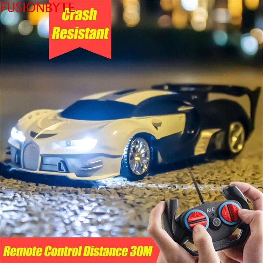 Fusionbyte รีโมทคอนโทรลรถของเล่นเด็กไดรฟ์ของเล่นรถรุ่นรถไฟ Led ความเร็วสูง RC รถของเล่น | Shopee ...