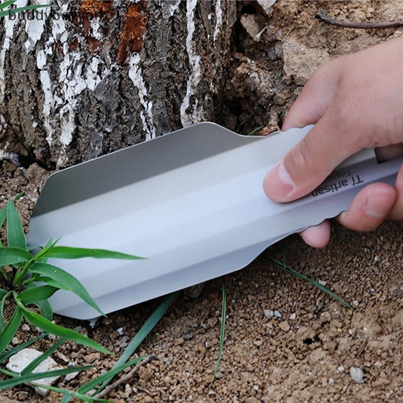 Bbth Pure Titanium Ultralight Backpacking ไม่เต็มเต็ง Trowel กลางแจ้ง ...