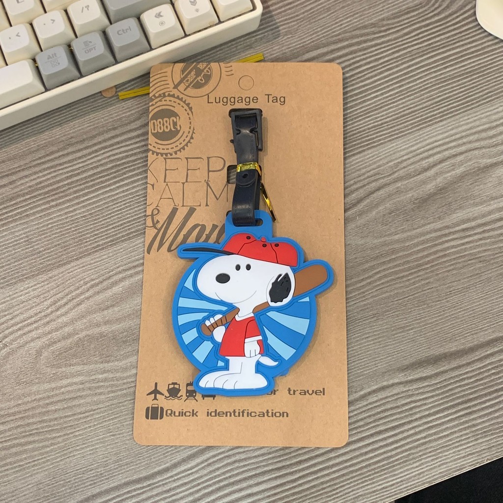 Travel Essential Boarding Pass Drag Transport Pass Snoopy Crayon Shin ...