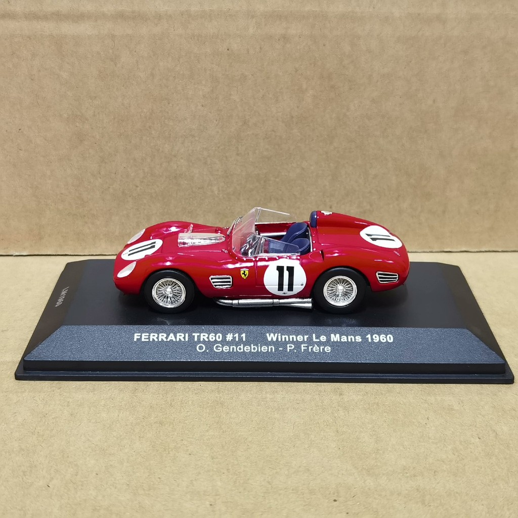 Ixo 1: 43 Ferrari Ferrari Racing รุ่น TR60 Le Mans 1960 Le Mans ...