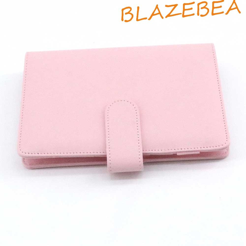 Blazebea Binder ฝาครอบ A6/A5 หนัง PU แหวน Binder DIY เติมแฟ้มโฟลเดอร์ Notepad ฝาครอบ | Shopee ...