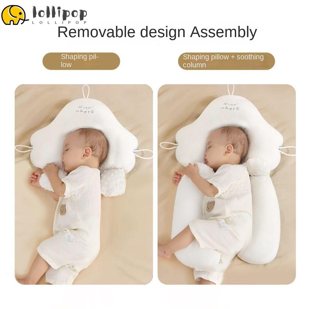 Lollipo1 หมอนรองศีรษะ ผ้านุ่ม ระบายอากาศ เป็นมิตรกับผิวหนัง ถอดออกได้ สําหรับเด็ก | Shopee Thailand